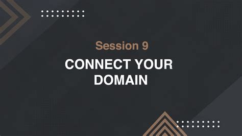 Connect Your Domain Youtube