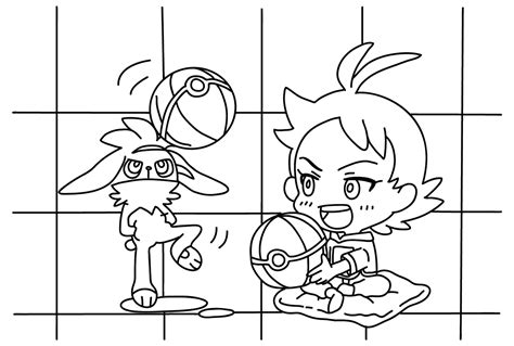 Pin On Goh Pokemon Coloring Pages