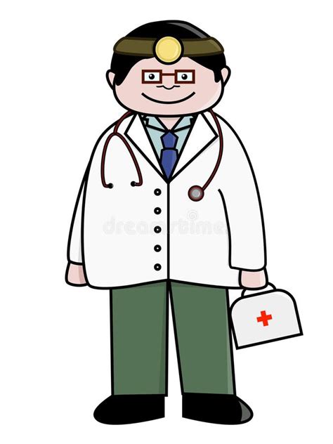 Doctor Personaje De Dibujos Animados Ilustraci N Del Vector Ilustraci N De Concepto Hombre