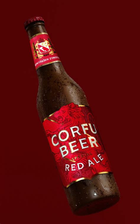 Corfu Beer Special Red Ale Greek Unpasteurized Craft Red Beer