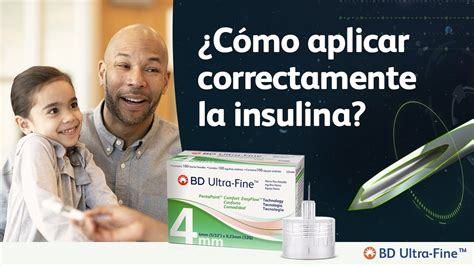 C Mo Aplicar Correctamente La Insulina Youtube