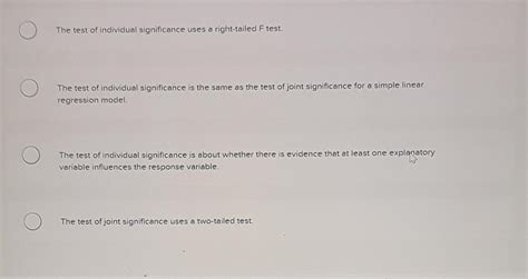Solved Which Of The Following Statements Is TRUE About Tests Chegg