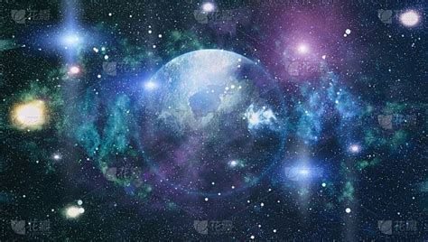 外太空。高清晰度星场背景。星空背景纹理。彩色星空外太空背景素材 花瓣网