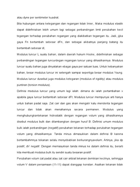 Fisika Dasar Elastisitas New Pdf Sains And Matematika