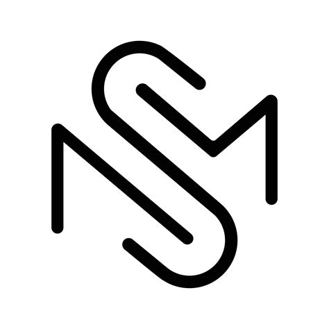 Nsm Letter Monogram Logo Design Vector 15964677 Vector Art At Vecteezy