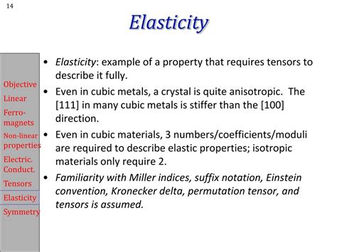PPT Anisotropic Elasticity Mathematical Description For Composites PowerPoint Presentation
