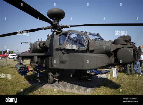 Aac Apache Ah1 Helicopter Raf Waddington Lincolnshire 03 July 2011
