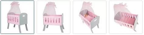 Chad Valley Tiny Treasures Wooden Dolls Cot Tiny Treasures Dolls
