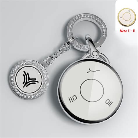 Neta X เคสกุญแจ Neta รถพวงกุญแจทรงกลมสําหรับ Neta U Ii Neta U 2 พวง