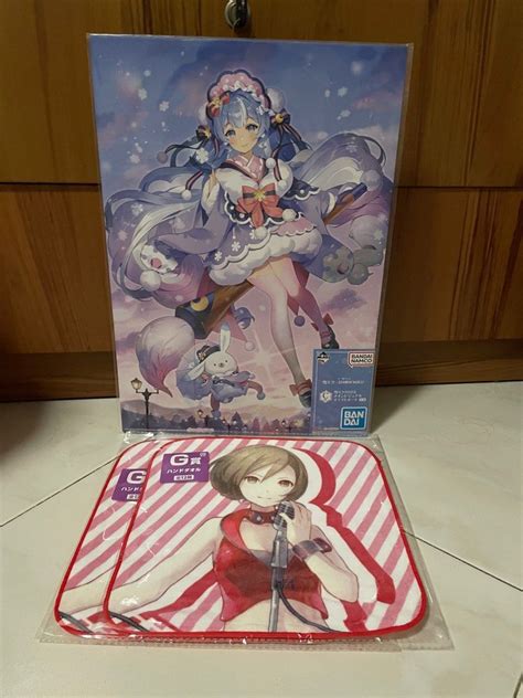 Project Sekai Proseka Pjsk Nui Snow Miku Rin Len Tote Hobbies Toys