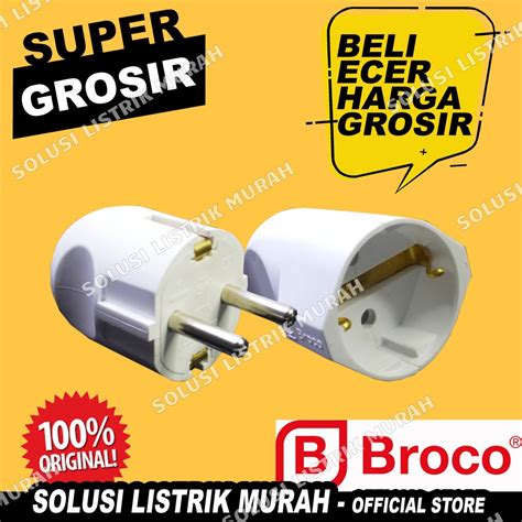 Jual Broco Steker Arde Kontra Steker Arde Colokan Listrik Shopee