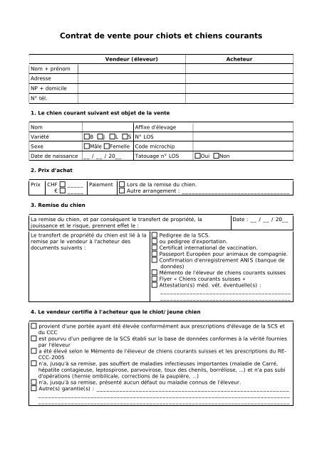 Certificat De Vente Chien A Imprimer Chien Nouvelles Hot Sex Picture