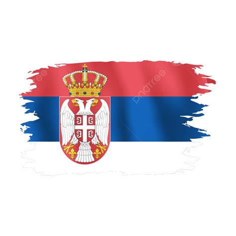 Serbia Flag Serbia Torn Flag Serbia Watercolor Flag Serbia Serbia Badge Png And Vector With