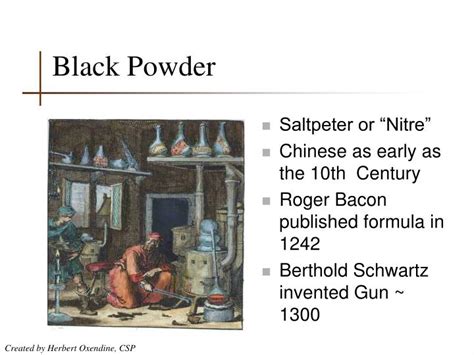 Ppt The History Of Explosives Powerpoint Presentation Id281347
