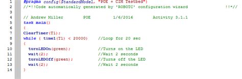 Robotc Codeing My Site