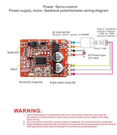 Asmz 01 Servo Controller Board Self Made Low Power Servo Circuit Board