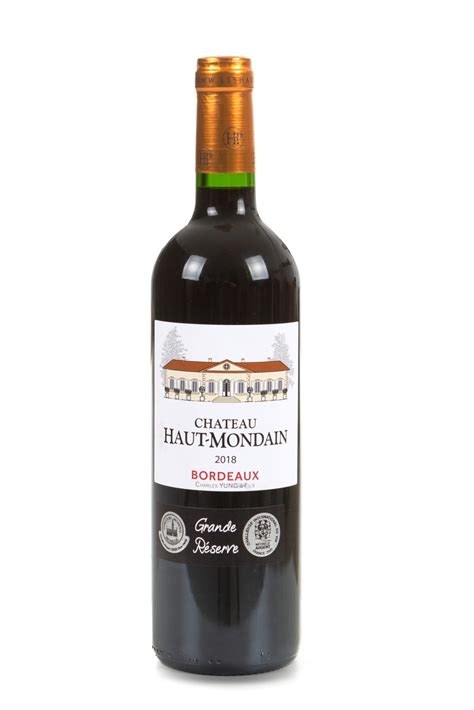 Les Hauts de Palette Chateau Haut Mondain Grande Réserve Bordeaux 2019