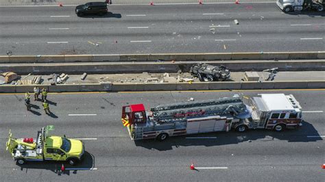 6 Maryland Highway Workers Killed When Acura Flips In Baltimore Work