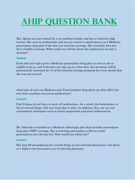 Ahip Exam Questions And Answers Ahip Question Bank Ahip Test Bank Ahip Stuvia Us