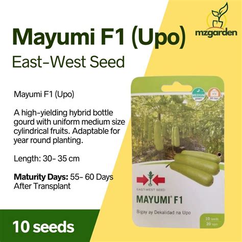East West Seed Mayumi F1 Upo 10 Seeds Shopee Philippines