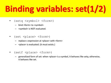 Introduction To Lisp Ppt