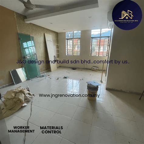 Ampang Cluster House Full Renovation With Extension And Carpentry