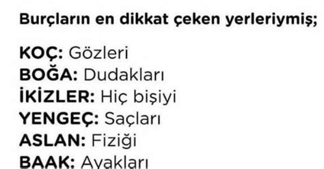 Burcuna Göre En Dikkat çeken Yerin Neresi Kizlarsoruyor