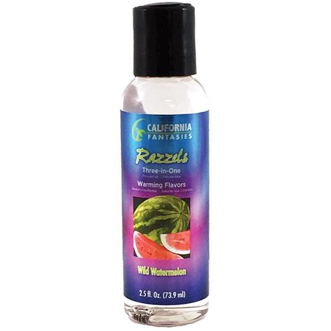 Razzels Warming Lube Wild Watermelon 25oz La Sex Shop De México Fluid Juguetes Sexuales