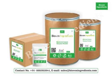 Bacterial Lipase Enzyme Powder For Food And Feed Industries Packaging