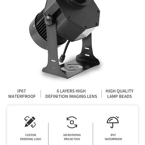 Instagobo 240w Led Gobo Projector Advertising Outdoor Logo Projector