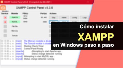 Cómo Instalar Xampp En Windows Paso A Paso Salón De Clases