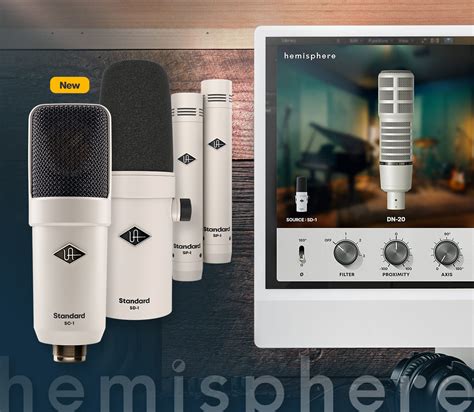 Ua Introduces Hemisphere Mic Modeling Plug In And Sc 1 Standard Condenser Microphone Press