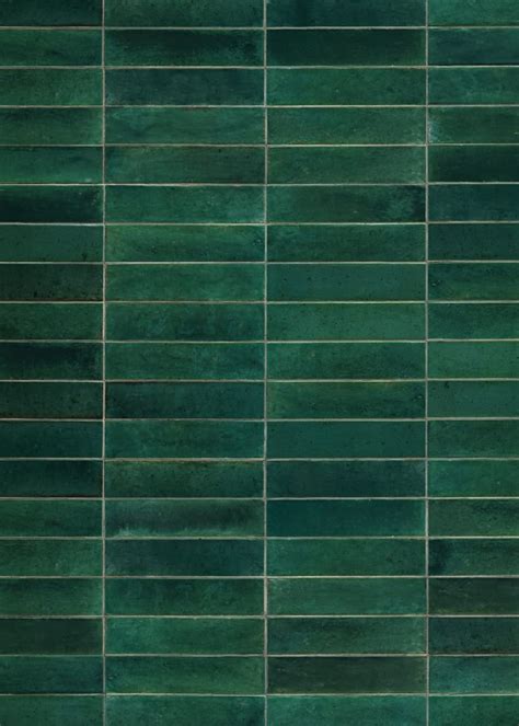 Green Tile Wall Texture