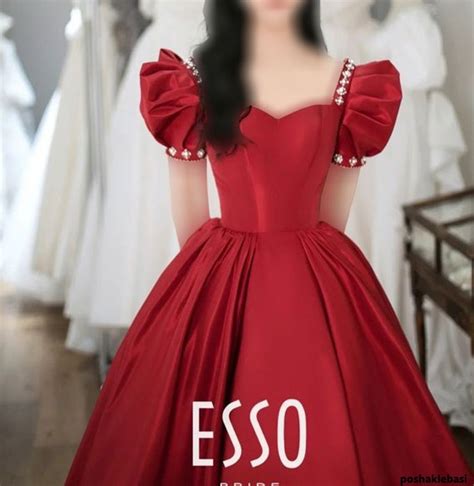 مدل پیراهن مجلسی پرنسسی دخترانه