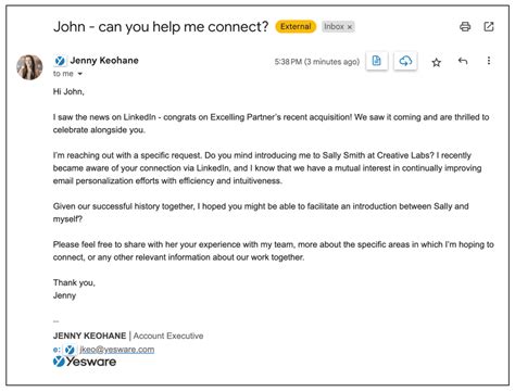 How To Write An Intro Email That Wins You An In Free Templates