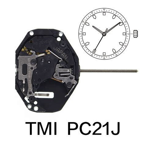 TMI-PC21J-Movement-Quartz-Movement-For-Miyota-PC21J-Watch-Accessories ...