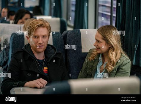 Merritt Wever And Domhnall Gleeson In Run 2020 Directed By Vicky