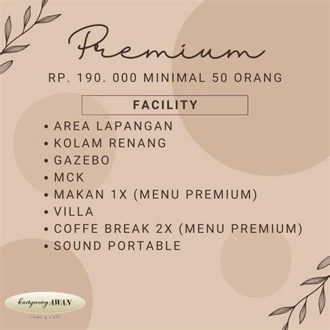 Paket Kampoeng Awan