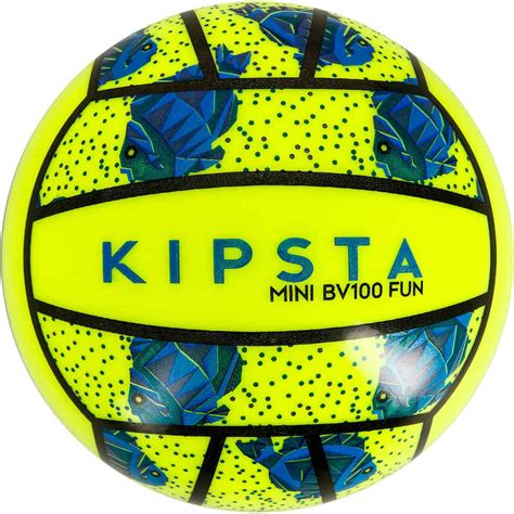 Bv100 Mini Beach Volleyball Yellowgreen Decathlon