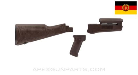 East German AKM Furniture Set, Brown Polymer *Good*