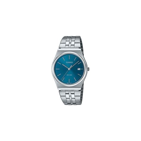 Classic Casio Blue Dial Watch Watches From Hillier Jewellers Uk