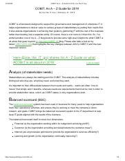 COBIT An A Z Guide For Joe The IT Guy Pdf COBIT An A Z Guide For