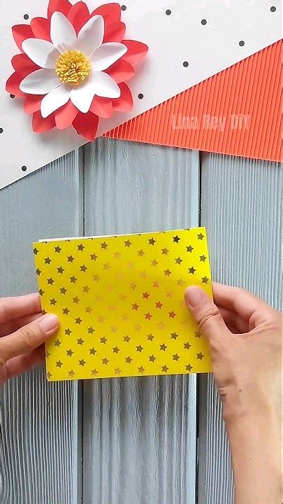 Очень ПРОСТО ⚡ Как сделать коробку для подарка Papercraft Diy Youtube