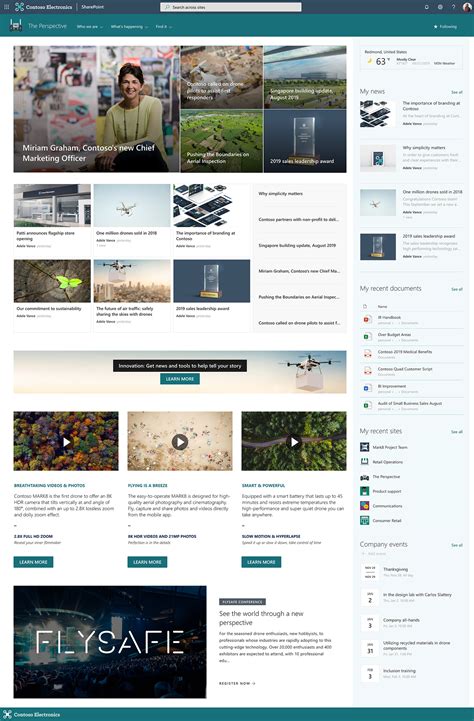 Sharepoint Modern Intranet Office 365 Intranet Portal Dock365🥑