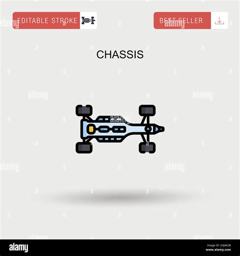 Chassis Simple Vector Icon Stock Vector Image And Art Alamy