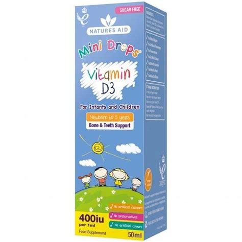 Natures Aid Mini Drops Vitamin D 400iu Buy Online In Ireland
