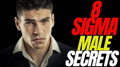 8 Secrets Sigma Males Use To Thrive Alone Youtube