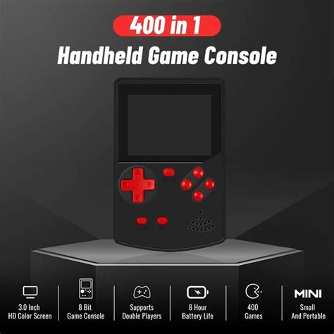 Портативная игровая консоль GC35 400, ретро-игры, AV-выход, две роли ...