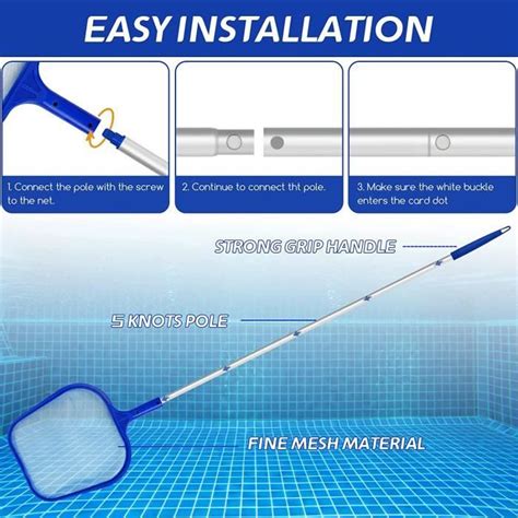 Epuisettes De Surface Pour Piscine Filet De Piscine épuisette Piscine