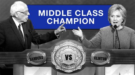 Clinton Vs Sanders The Battle For The Middle Class Jan 13 2016